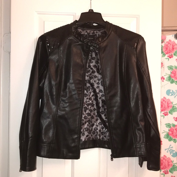 Rampage | Jackets & Coats | Rampage Black Leather Jacket | Poshmark